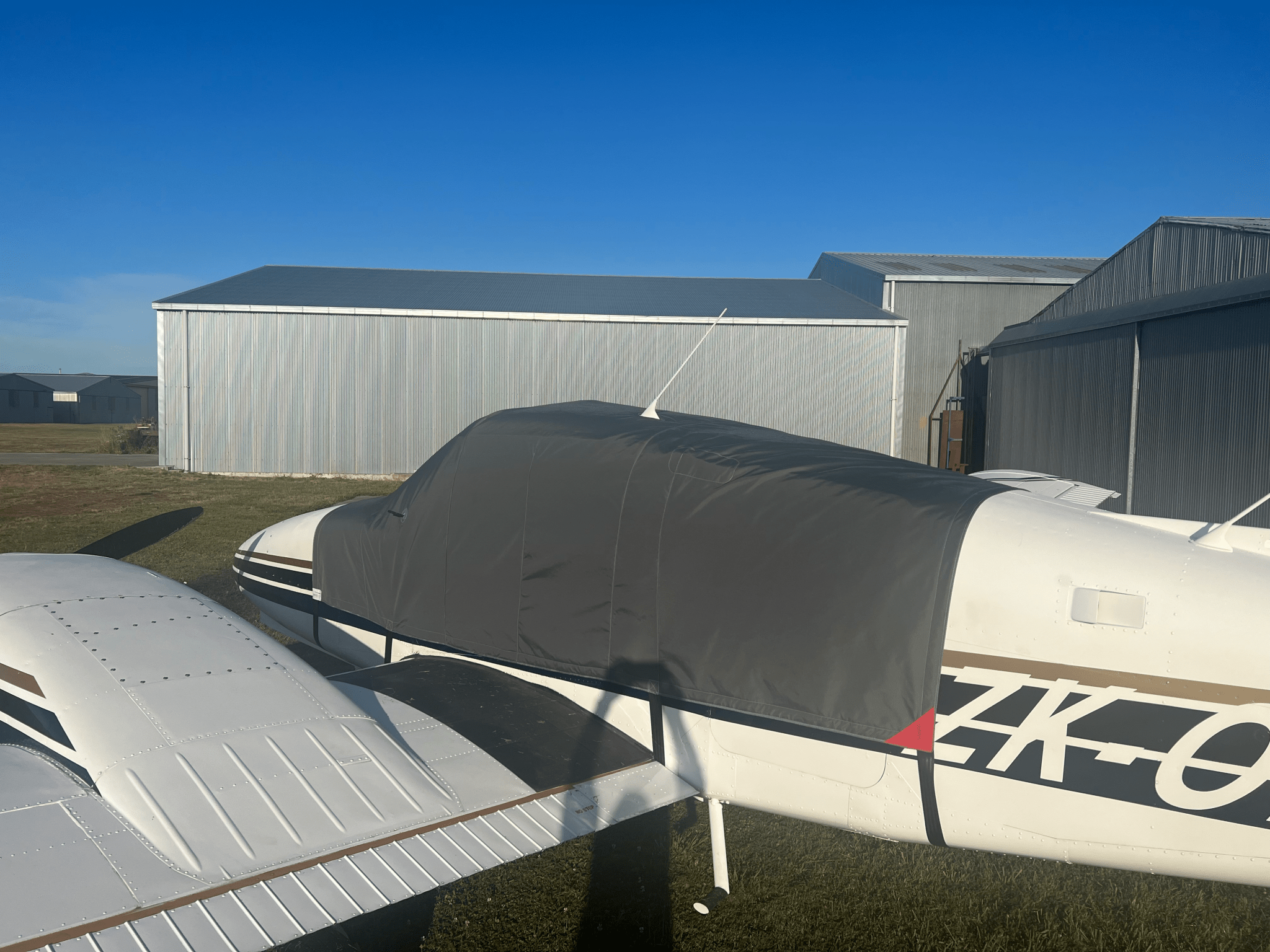 Aircraft Canopy Covers | Aviation Covers | Custom Covering Systems ...